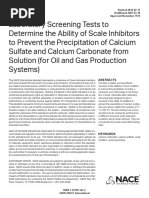 Demulsifier Bottle Test Procedure | PDF | Emulsion | Petroleum