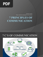 7 Cs of Communication Exercise | PDF | Communication | Information