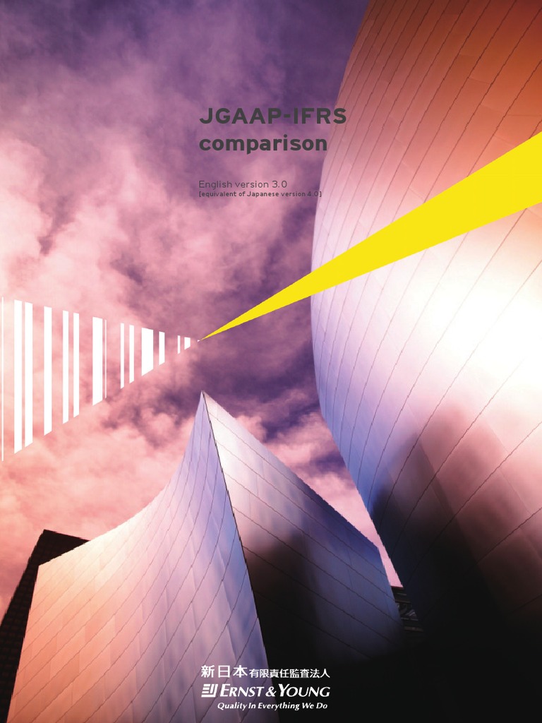 Jgaap and Ifrs | PDF | Income Statement | International Financial ...