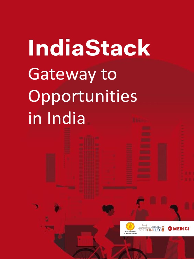 Indiastack: Gateway To Opportunities in India | PDF | Loans | Banks