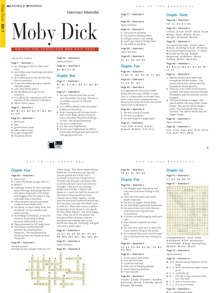 Moby Dick: Chapter Three | PDF | Moby Dick | Captain Ahab