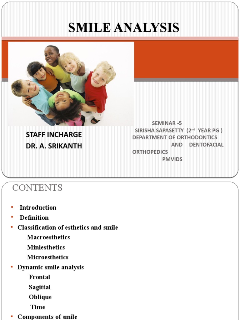 Smile Analysis | PDF | Mouth | Dentistry