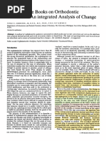 MBT and Roth Torque Values Comparison | PDF | Orthodontics