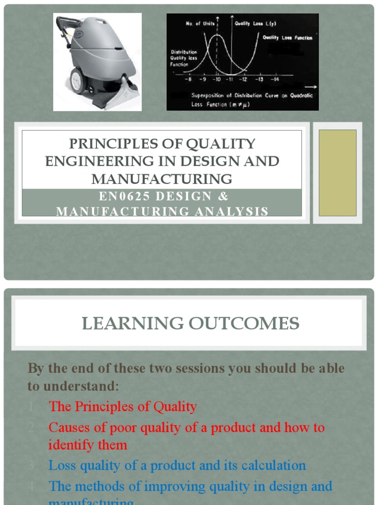 T5.Principles of Quality Engineering in Design and Manufacturing - Part ...