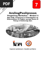 Grade 7 Module in Ap (3rd Quarter 2nd Module) | PDF