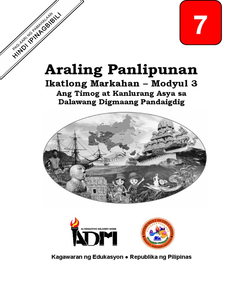 Araling Panlipunan: Ikatlong Markahan - Modyul 3 | PDF
