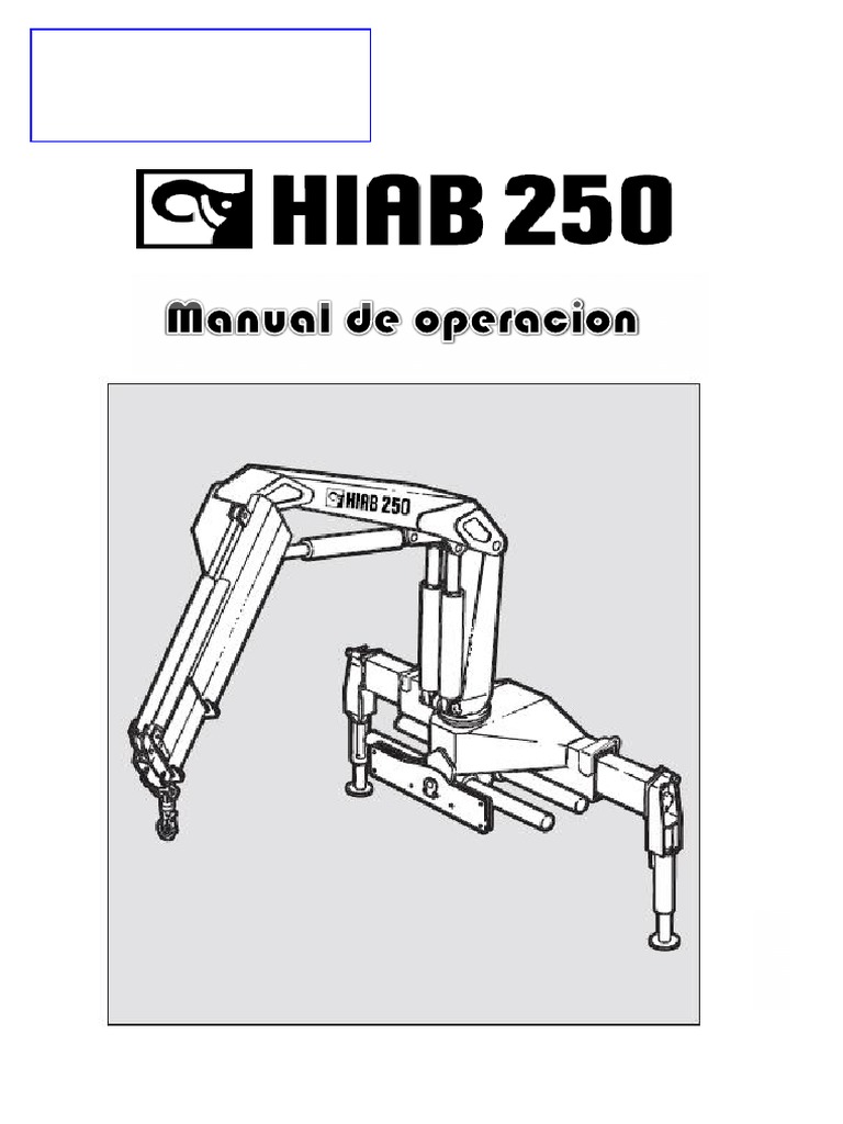 Ficha Tecnica Brazo HIAB250-6 | PDF