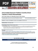 Overcrowded Classroom | PDF | Classroom | Teachers