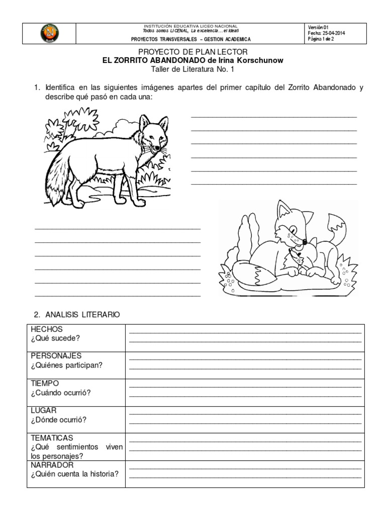 Taller 1 Zorrito | PDF