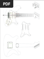 Printable Fender Telecaster Headstock Template | PDF