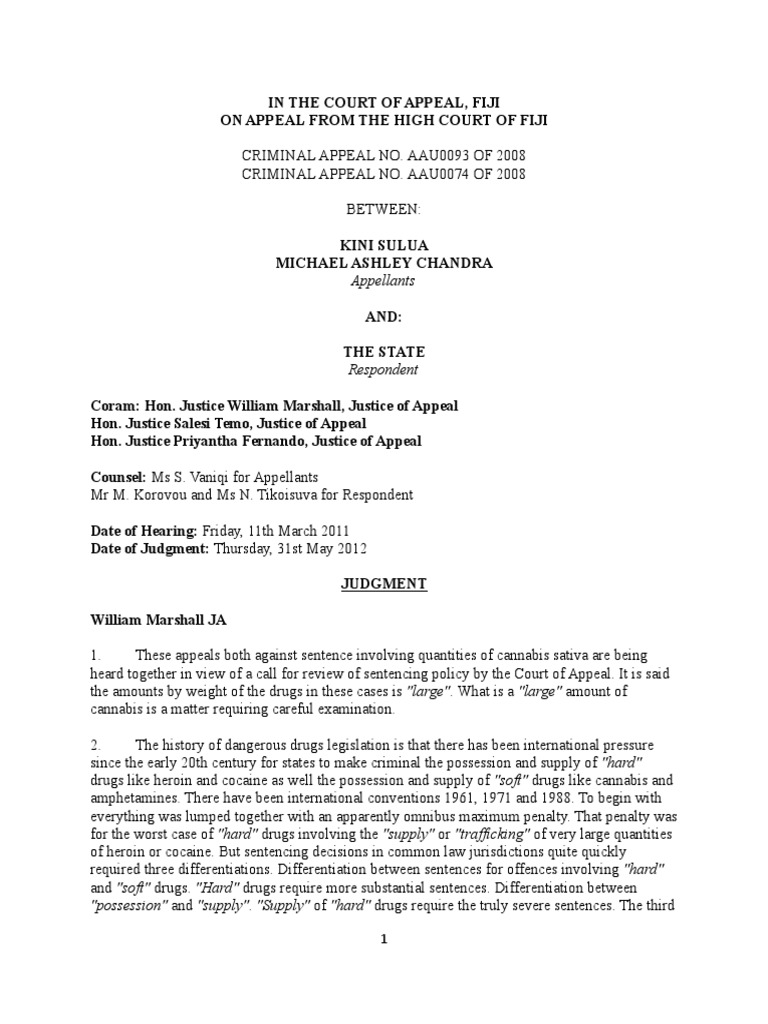 Appellants | PDF | Sentence (Law) | Narcotic