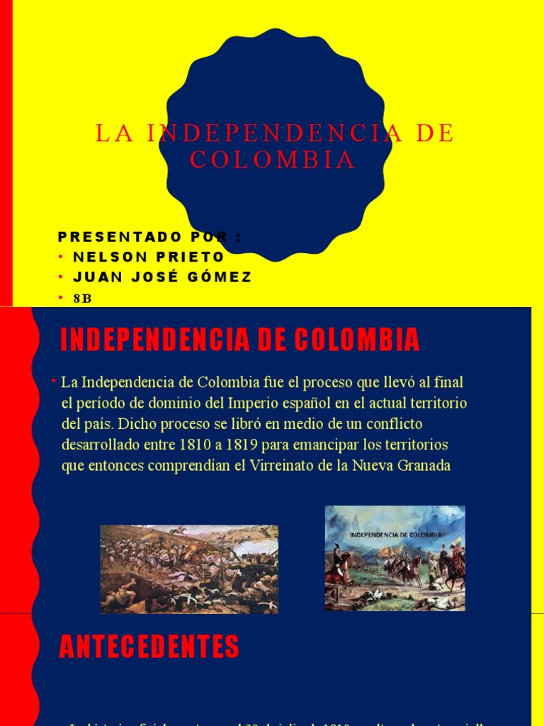 La Independencia de Colombia | PDF | Política | Viajes y turismo