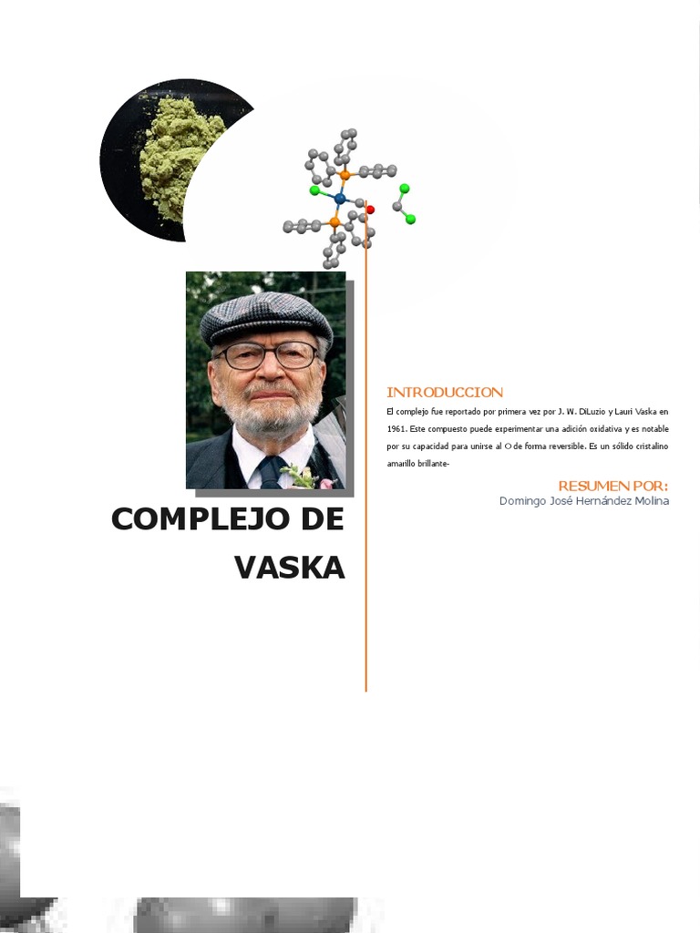 Complejo de Vaska | Descargar gratis PDF | Complejo de Coordinación ...