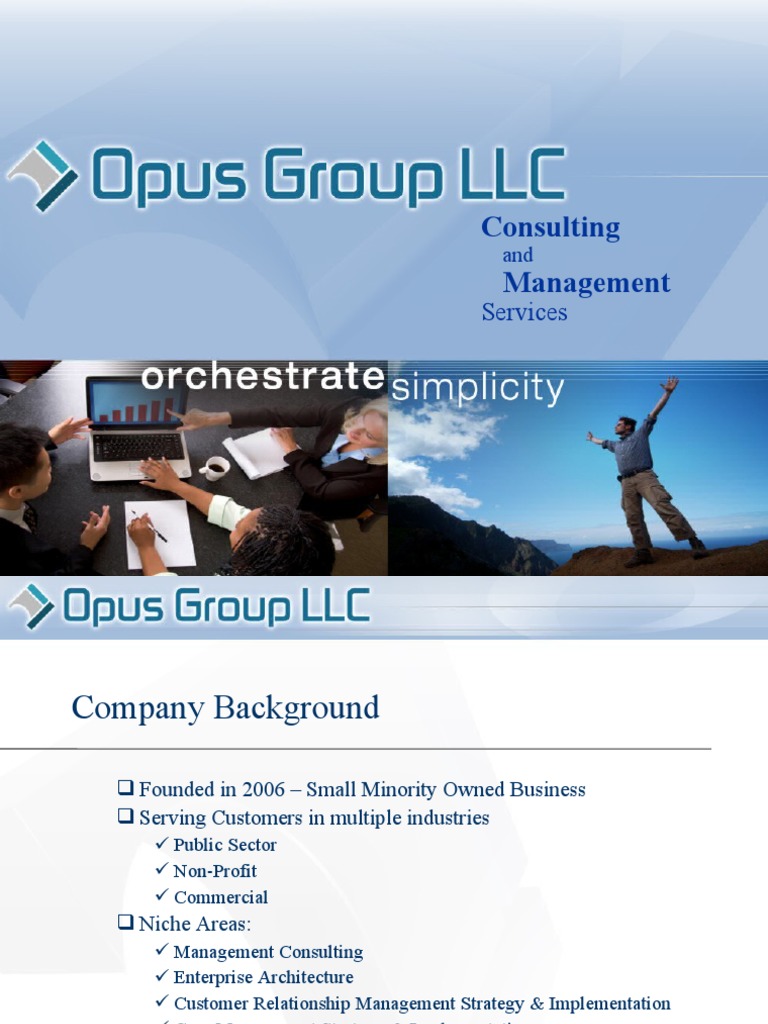 Opus | PDF | Customer Relationship Management | Business Intelligence