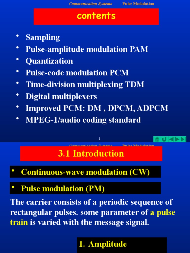 Lec 14 Sampling and Quantization | PDF | Modulation | Multiplexing
