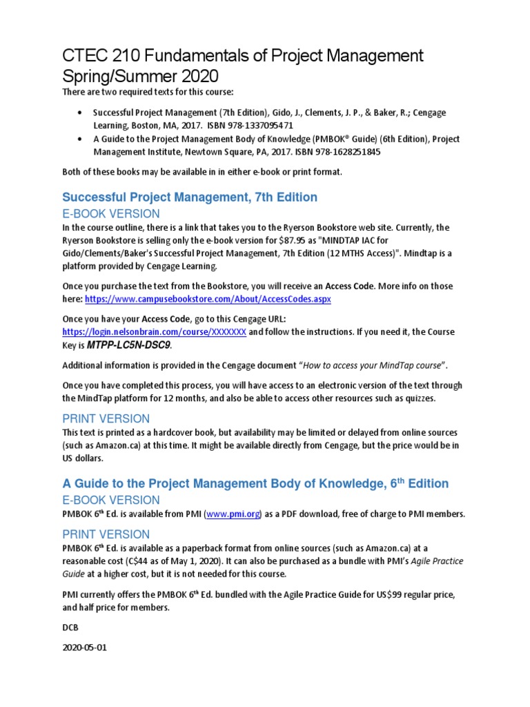 CTEC210 Textbooks 2020-05-01 | PDF