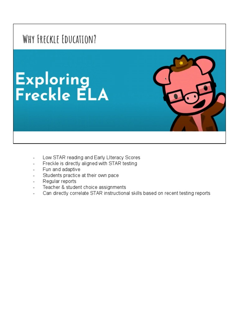 Freckle Education | PDF
