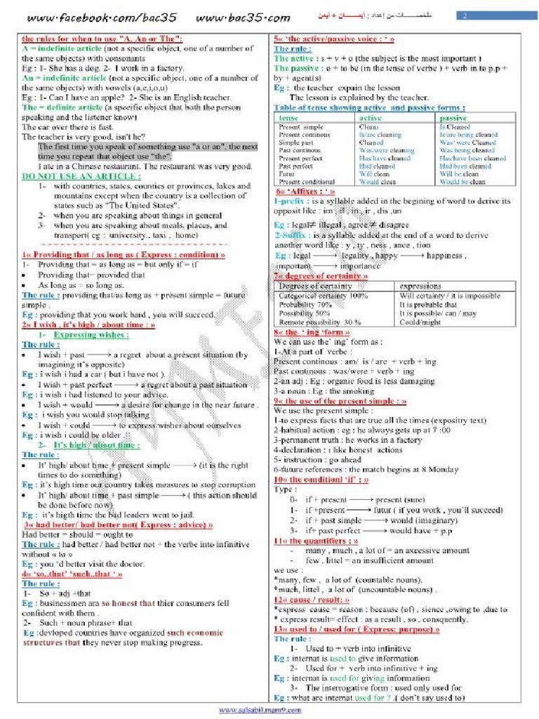 Resumé Eng Bac | PDF