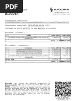 Bitcoin: Transaction Receipt | PDF