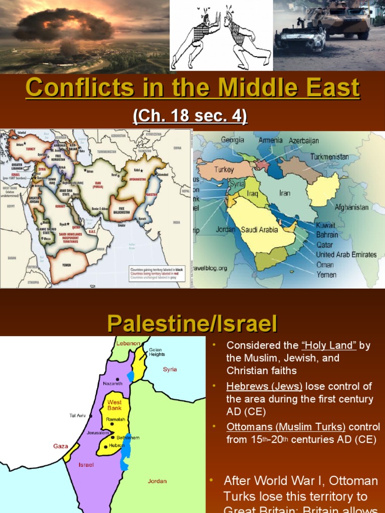 Middle East Conflicts: Key Events Overview | PDF | Six Day War | Israel