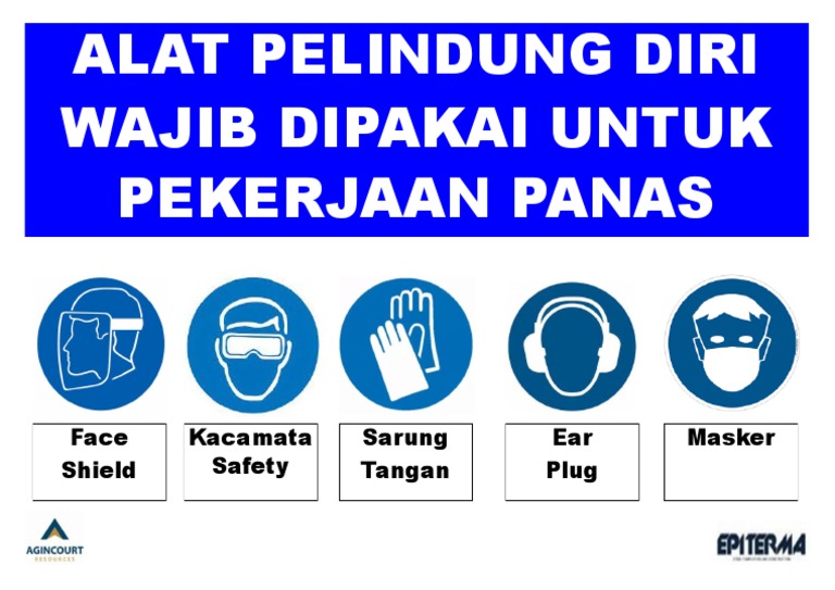 Alat Pelindung Diri Wajib Dipakai Untuk Pekerjaan Panas: Face Shield ...