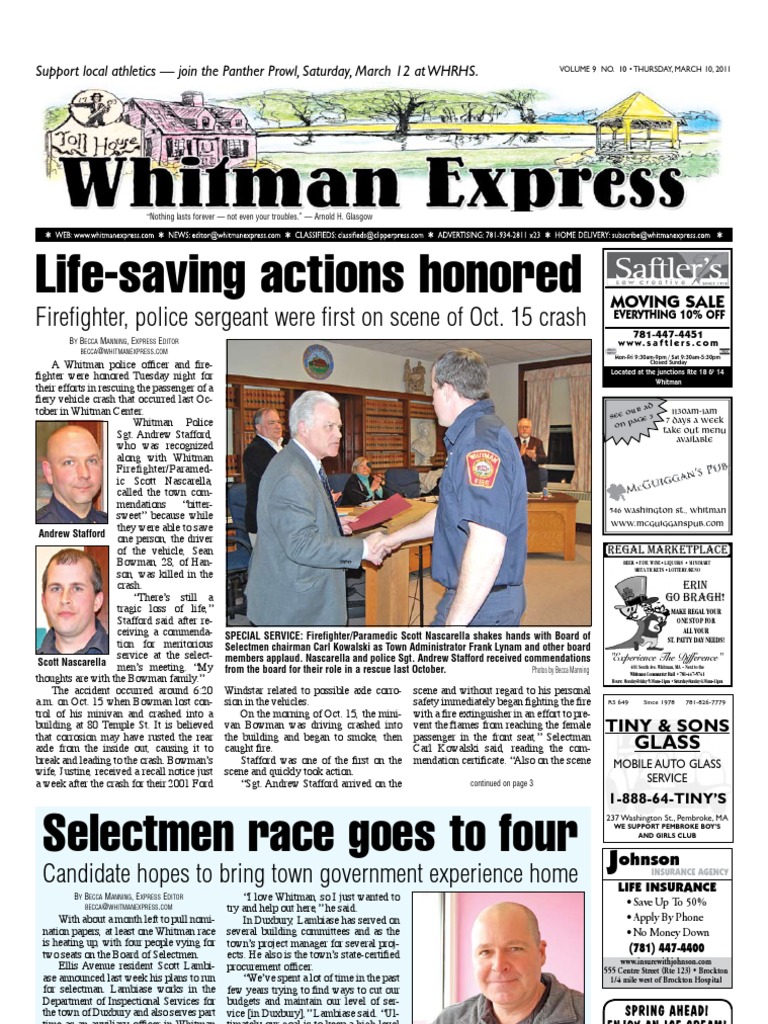 Whitman Express 03 - 10 - 2011 | PDF | Lent | Police