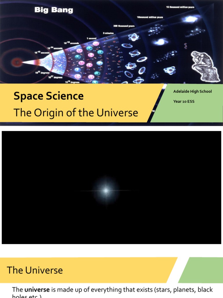 10EES 03 Origin of The Universe | PDF | Big Bang | Universe