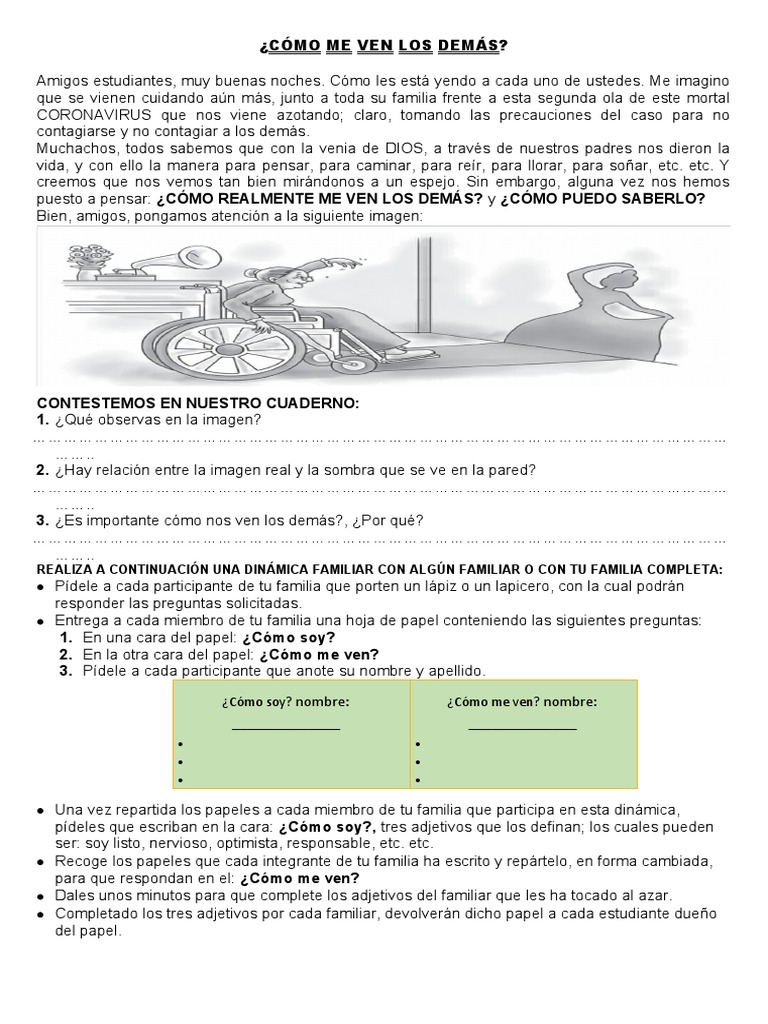 Cómo Me Ven Los Demás | PDF