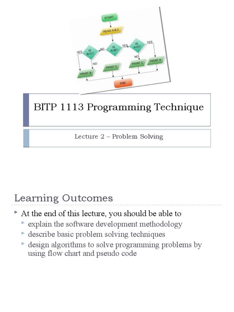 Lecture2 ProblemSolving v1.1 | PDF | Algorithms | Computer Programming
