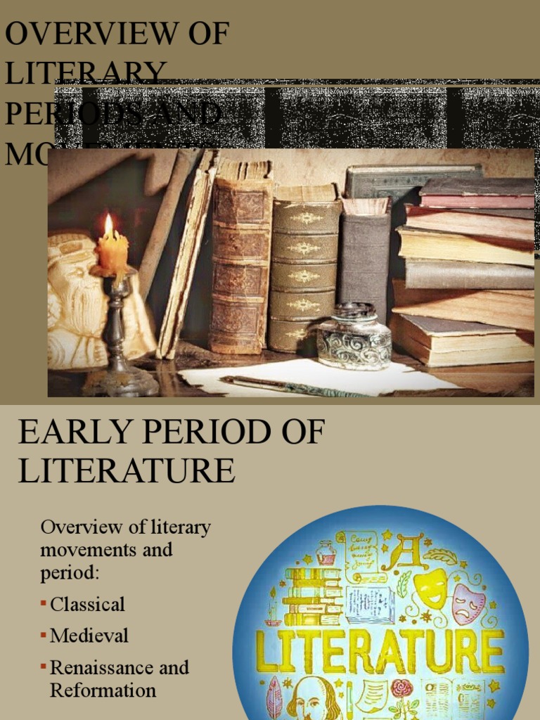 Overview of Literary Periods and Movements | PDF | Homer | Greek Mythology