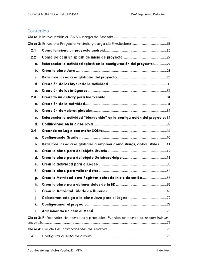 Introducción a Android: Conceptos básicos de Java, arquitectura de ...