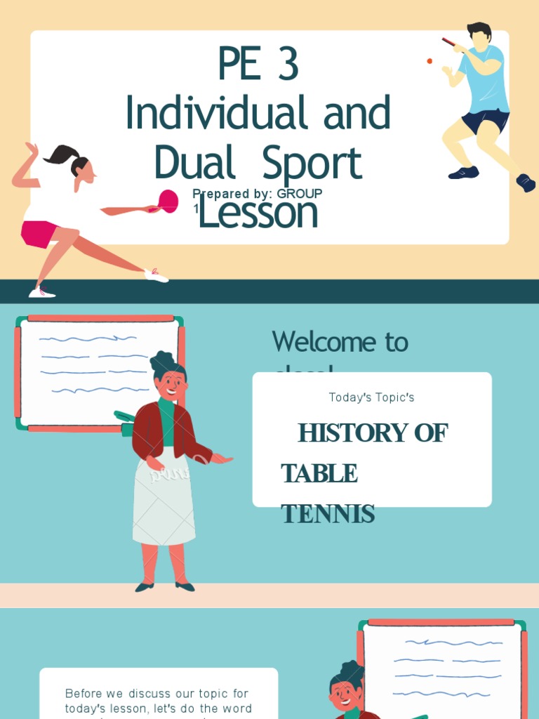 History in Table Tennis | PDF | Table Tennis | Olympic Games