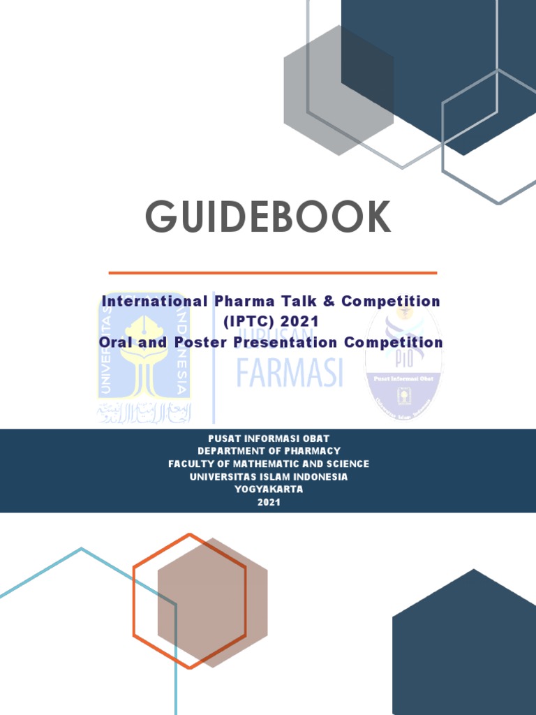 IPTC 2021 Oral and Poster Competition Guide | PDF | Pharmacy | Pharmacist