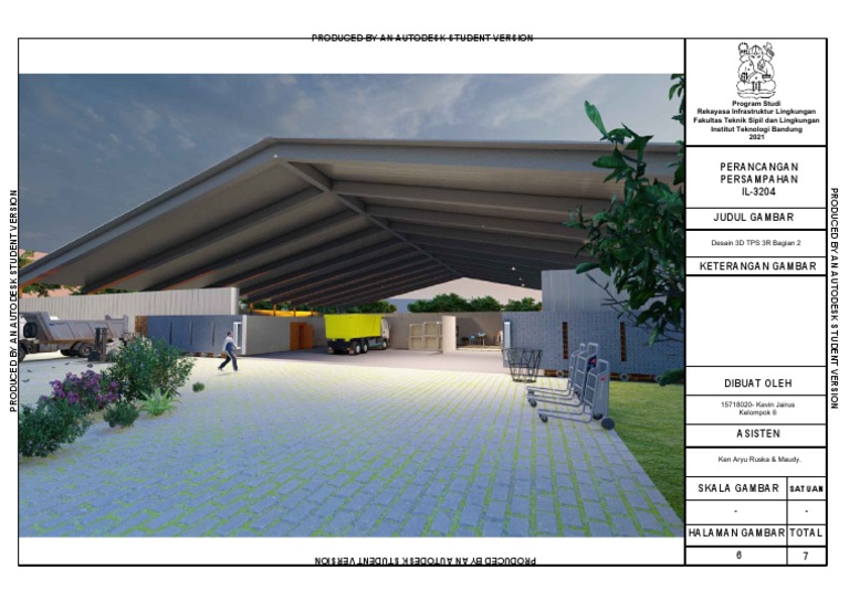 Desain 3D TPS 3R Bagian 2 | PDF