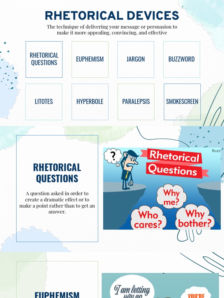 Notes - Rhetorical Devices and Informal Fallacies | PDF | Fallacy ...