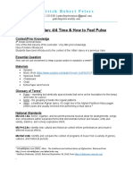 Lesson Plan Folk Dance | PDF | Dances | Performing Arts