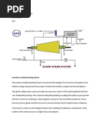 Steam Turbine Gland Sealing System | PDF | Technology & Engineering