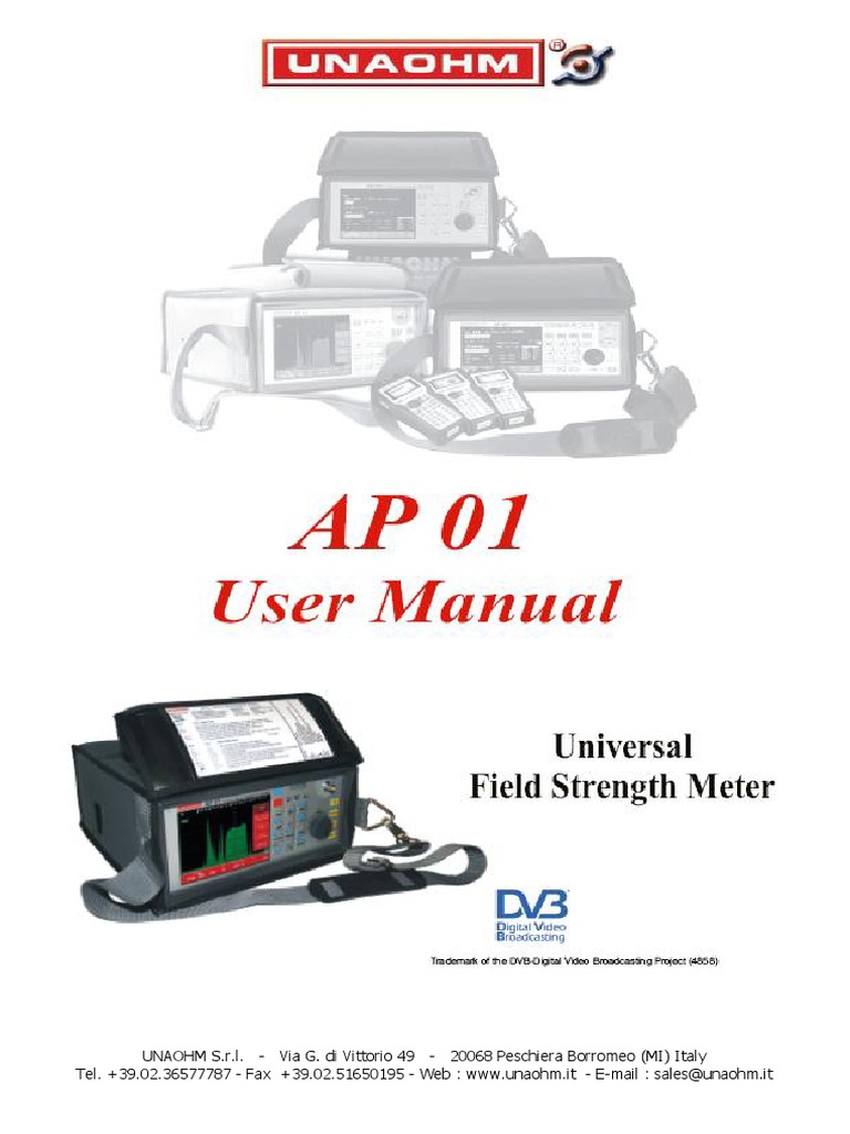 Man Ap01 Full-Hd Rev09 en | PDF | Frequency Modulation | Decibel