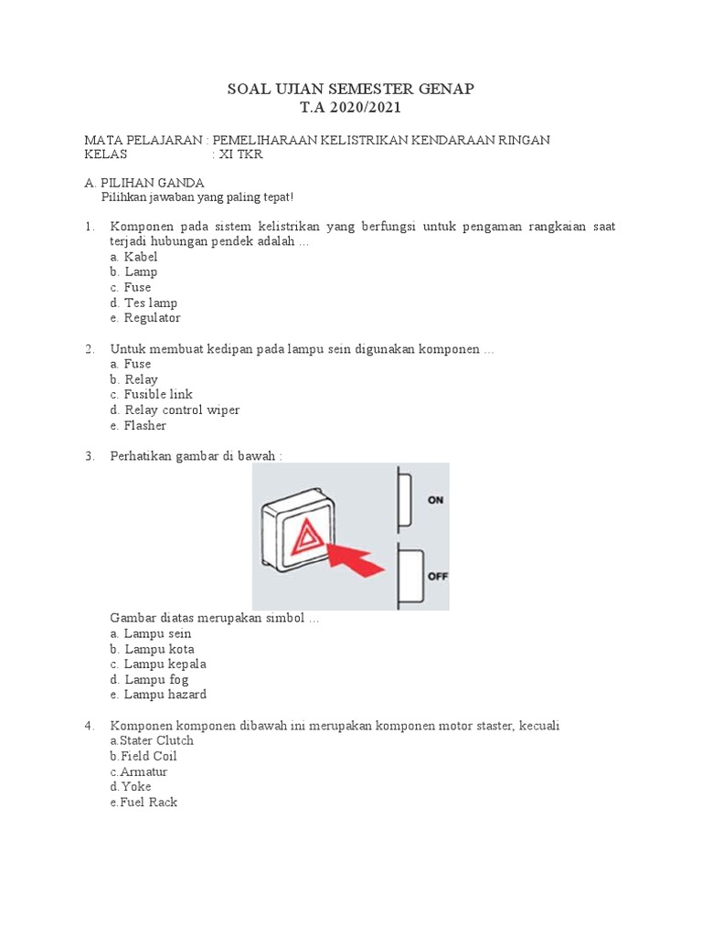 Soal Ujian PKKR | PDF | Teknologi & Rekayasa
