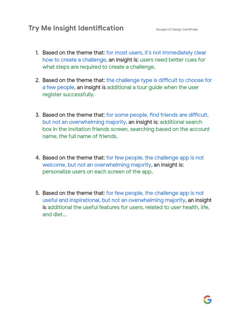 (Try Me) Insight Identification | PDF