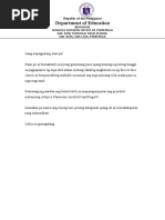 Basketball Liga Solatitaion Letter | PDF