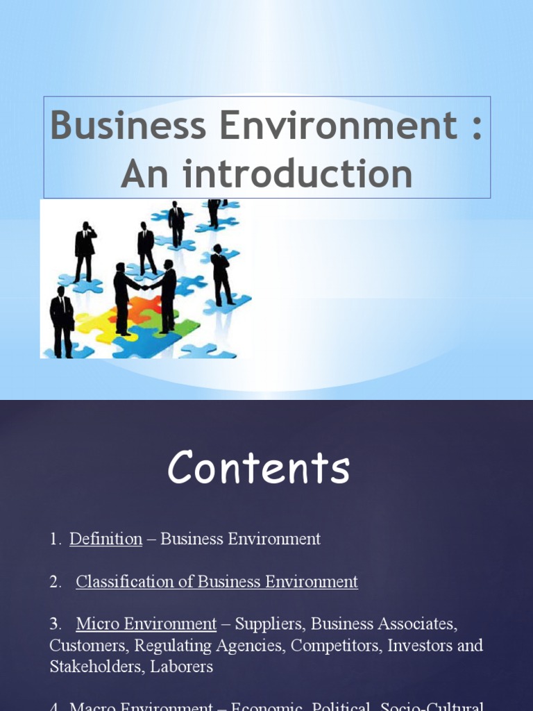 Business Environment-1 | PDF | Supply Chain | Microeconomics