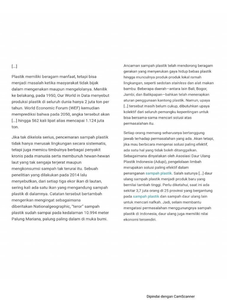 Soal Dan Pembahasan-Teks Rumpang | PDF