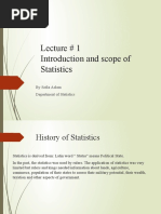 Chapter 1 - NATURE OF STATISTICS | PDF | Statistics | Sampling (Statistics)