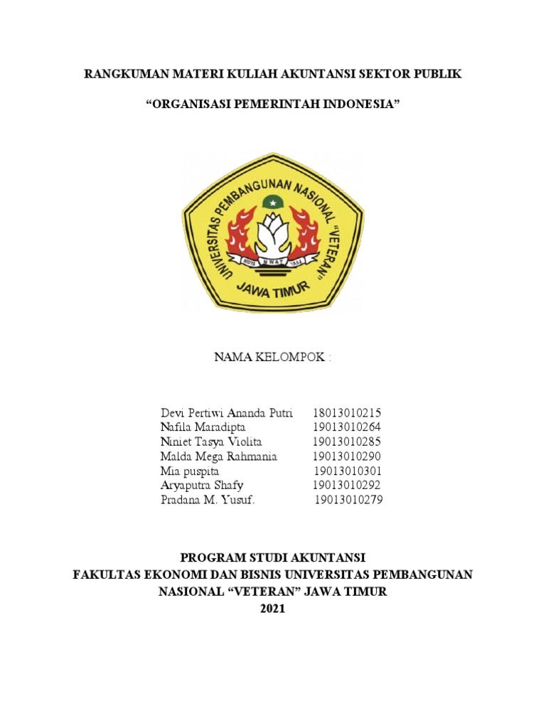 RMK Asp - Bab 2 - Kel 6 - Kelas e | PDF