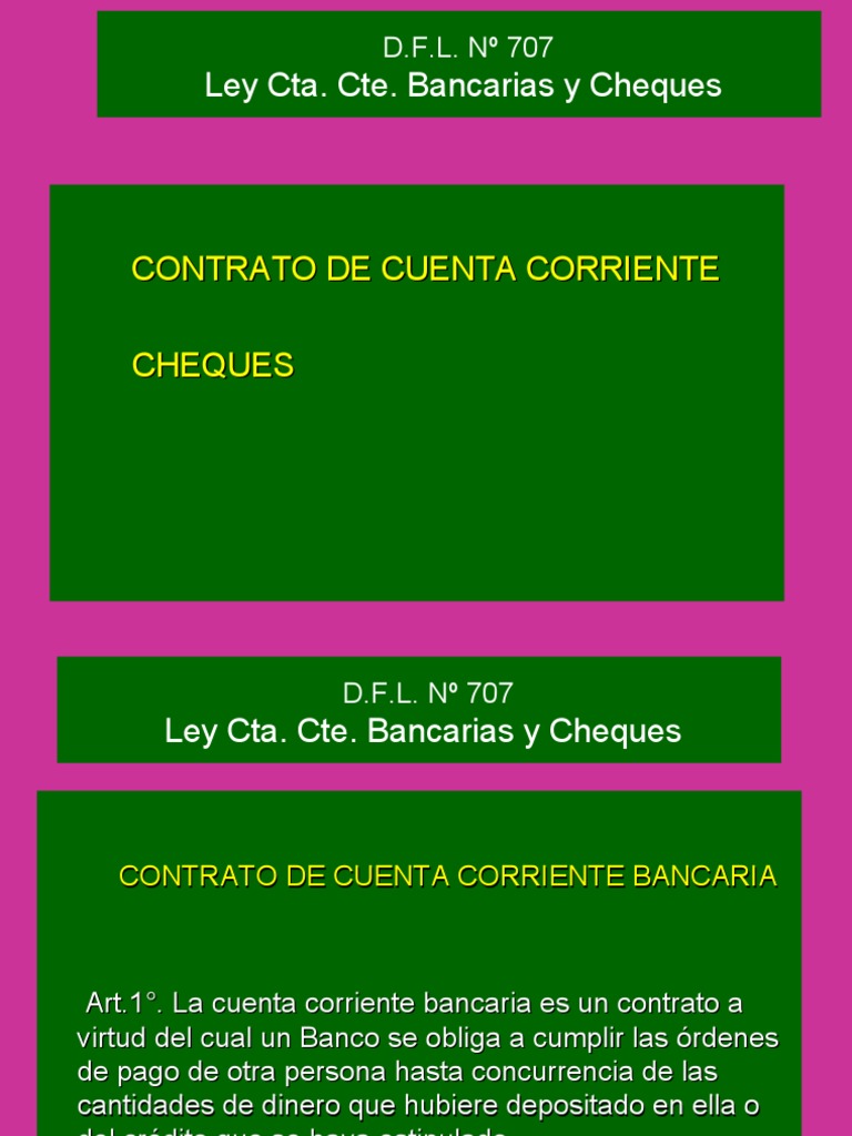 Cta. Cte. Bancaria y Cheque S 2020 | PDF | Cheque | Cuenta de transacción