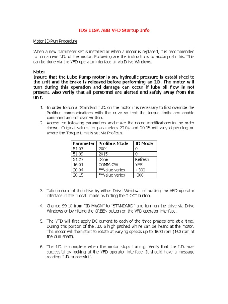 Motor ID Run | PDF | Vehicles | Machines