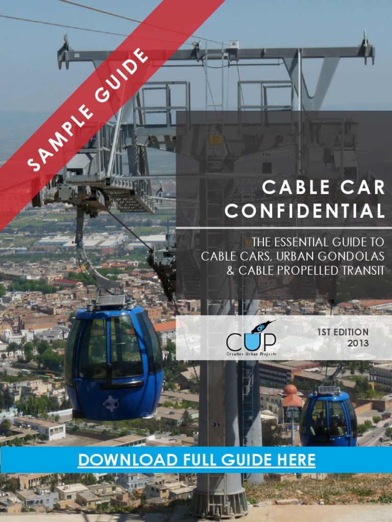 Cable Car Confidential CUP Sample | PDF | Public Transport | Transport