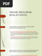 Format Menjawab Soalan Novel SPM | PDF