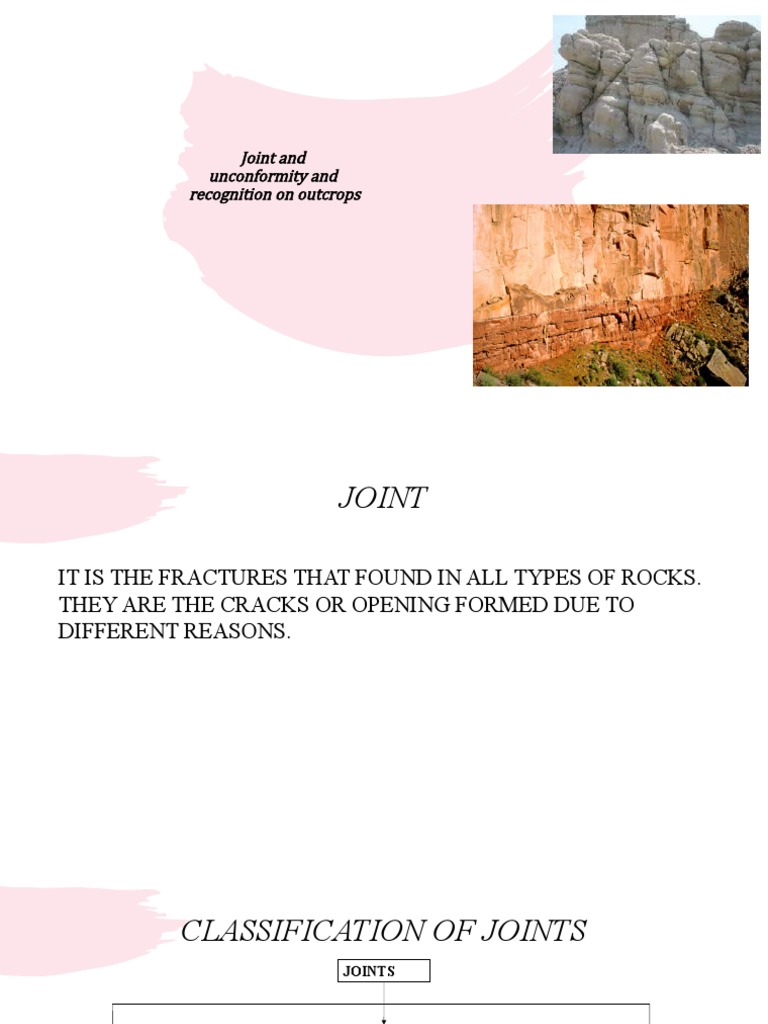 Joints and Determination of Outcrops | PDF | Sedimentary Rock ...